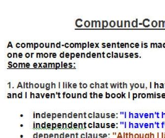 What Is A Complex Sentence Definition And Examples Zohal