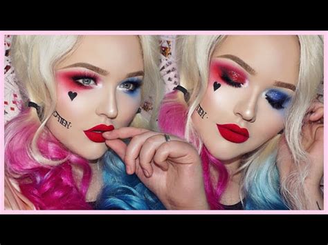 How To Get Harley Quinn Makeup Saubhaya Makeup
