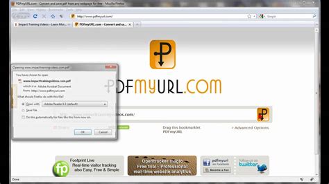 how to convert any website page into a pdf file youtube