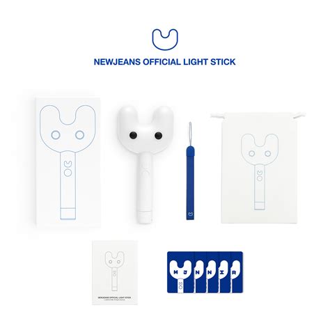NEW NewJeans Official Light Stick Packshot RELEASE Bunnies Club