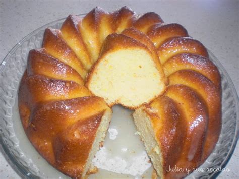 Julia Y Sus Recetas Bizcocho De Naranja Y Queso Crema