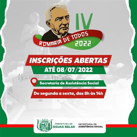 Portal Agreste Violento PREFEITURA DE ÁGUAS BELAS ABRE INSCRIÇÕES PARA