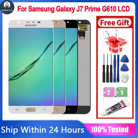 Original LCD Compatible For Samsung Galaxy J7 Prime G610 G610F LCD