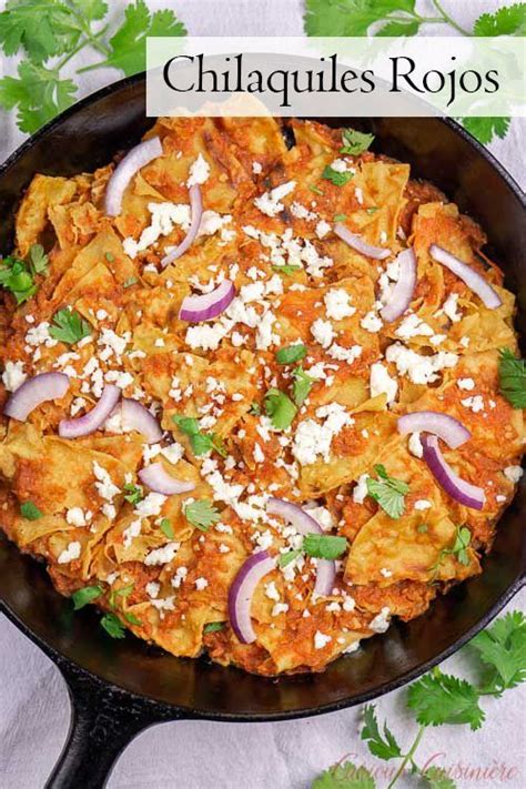 Chilaquiles Rojos Recipe Bryont Blog