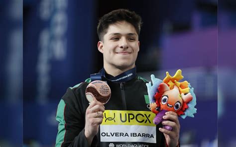 Doha 2024 el clavadista Osmar Olvera se colgó la segunda medalla en el