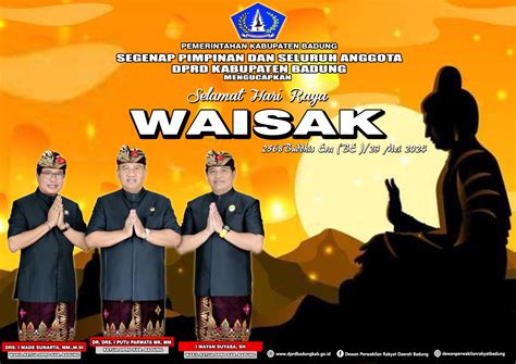 Segenap Pimpinan Dan Seluruh Anggota DPRD Badung Mengucapkan Selamat