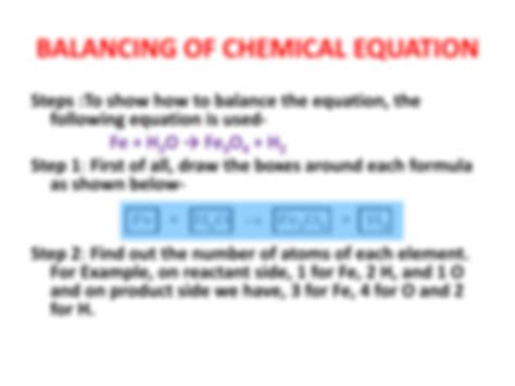 SOLUTION Ppt 2 Chemical Reaction And Equation Studypool