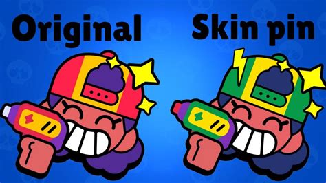 Meg Pins Brawl Stars Original Vs Skin Voice Lines Youtube