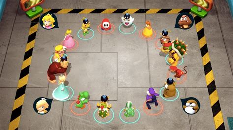 Super Mario Party All Lucky Minigames Peach Gameplay MarioGamers