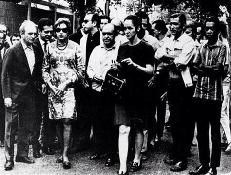 Clarice Lispector En La Marcha De Los Cien Mil Passeata Dos Cem Mil