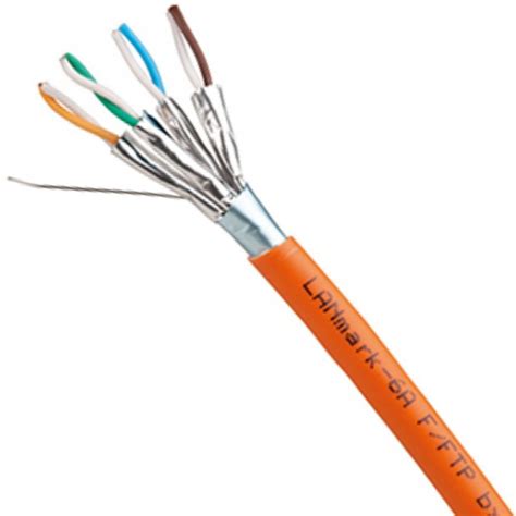 Nexans Câble 2 x 4P F FTP Cat 6A LSZH Dca s2 d1 a1 500m