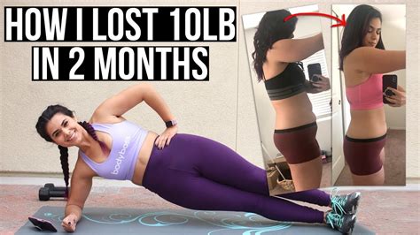 I LOST 10 LBS IN 2 MONTHS Easy Changes To Lose Weight YouTube