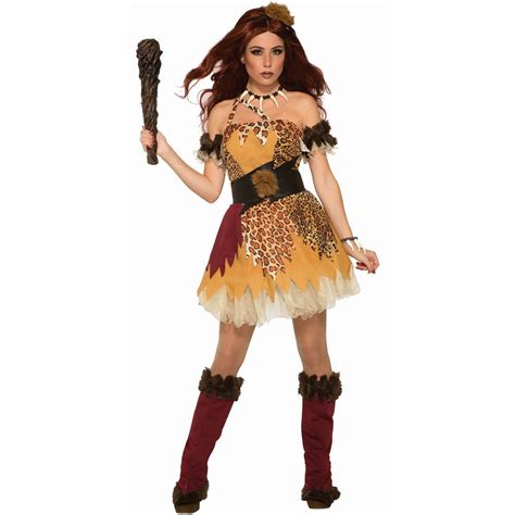 Halloween Cavewoman Adult Costume Walmart