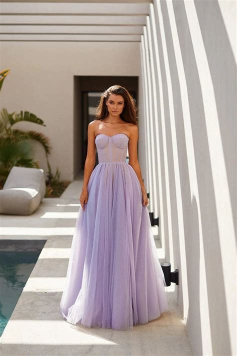 Light Purple Wedding Dress