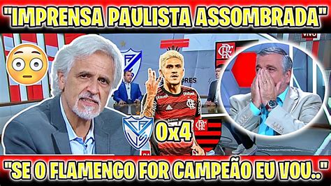 IMPRENSA PAULISTA FICA ASSOMBRADA O FLAMENGO SORMANI PERDEU A