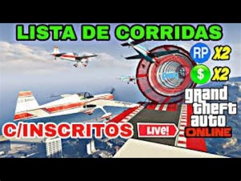 Live Gta Ps Online Corridas Acrob Ticas Insanas Youtube