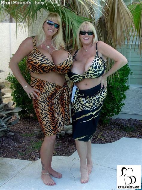 Kayla Kleevage And Maxie Mounds The Boobs Blog