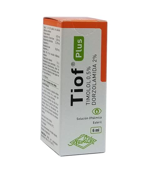 Tiof Plus Solución Oftálmica FarmaciaRD