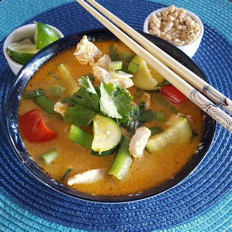 Soupe Tha Au Poulet Les Saveurs De Marie
