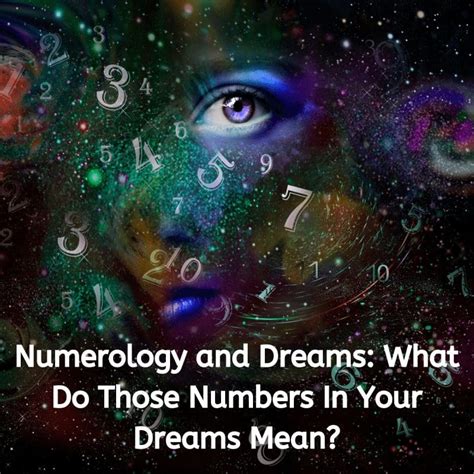 Numerology And Dreams What Do Those Numbers In Your Dreams Mean