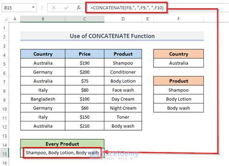 Excel INDEX MATCH To Return Multiple Values In One Cell ExcelDemy