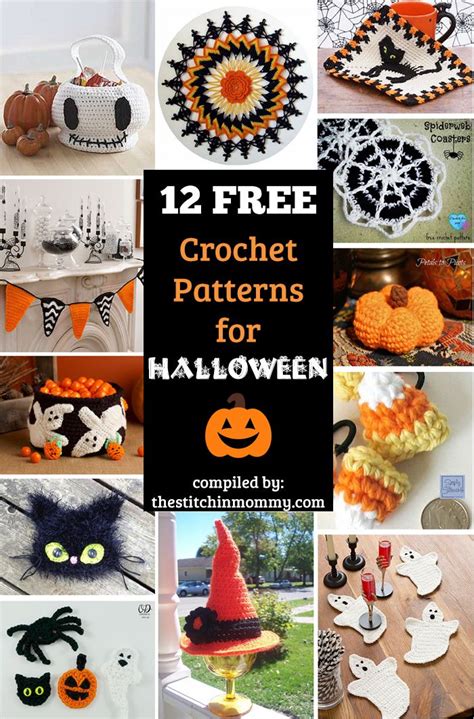 Free Halloween Themed Crochet Patterns Halloween Crochet Patterns