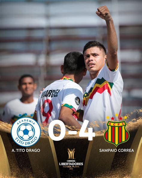 CONMEBOL Libertadores de Fútbol Playa on Twitter Outra vitória