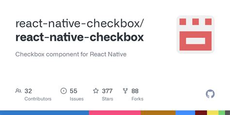 GitHub React Native Checkbox React Native Checkbox Checkbox