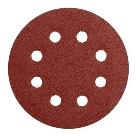 Set 10un Disco Lija Velcro 125mm Grano 120 Makita D 54536 Cuotas Sin