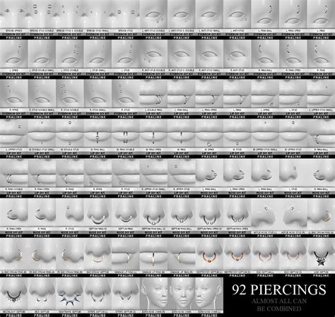 Piercing Ultimate Collection Pralinesims On Tumblr
