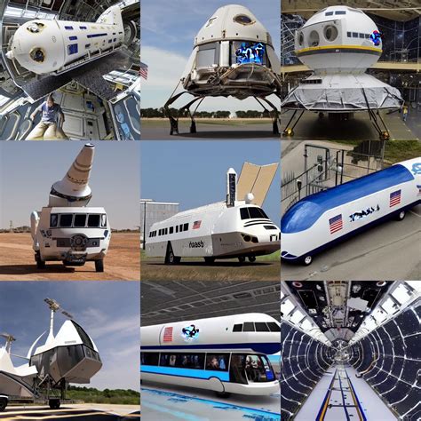 Nasa S New Spaceship Made From A Bus Orbiting Earth Stable Diffusion