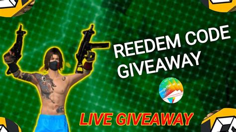 FREE FIRE LIVE REEDEM CODE GIVEAWAY FF LIVE GIVEAWAY CUSTOM ROOM
