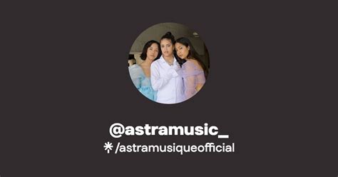 Astramusic Instagram TikTok Linktree