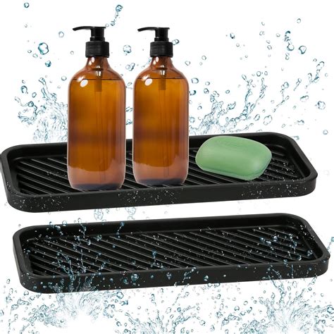 Porte éponge Silicone Victse 2 Pièces D éponge et Porte Savon