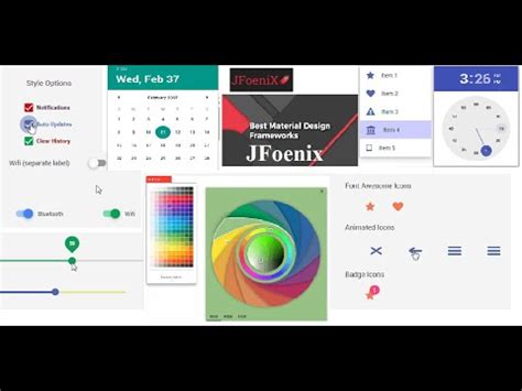 JavaFX Material Design JFoenix Introduction Tutorial 45 YouTube
