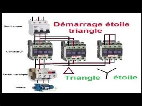 démarrage étoile triangle d un moteur asynchrone YouTube