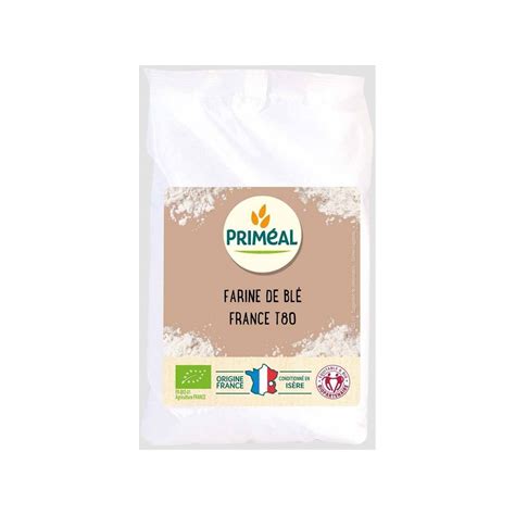 Farine de blé T80 1 kg PRIMÉAL
