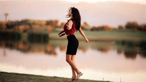 Wallpaper Sunlight Trees Women Outdoors Model Depth Of Field