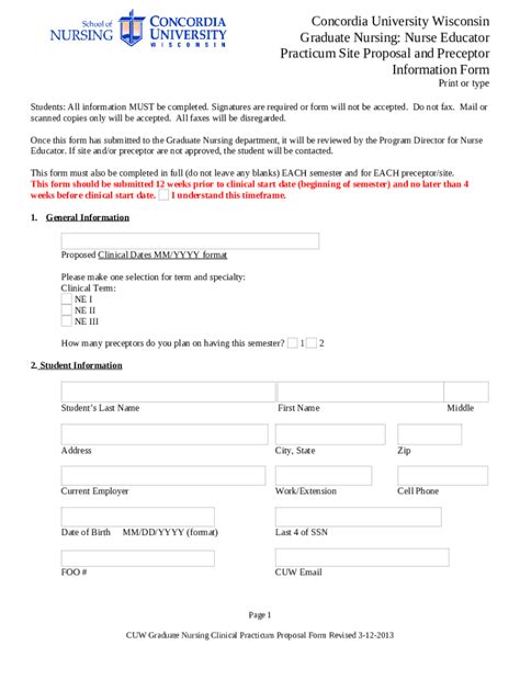 Section 6 Practicum Application And Approval Process Falcon Cuw Doc