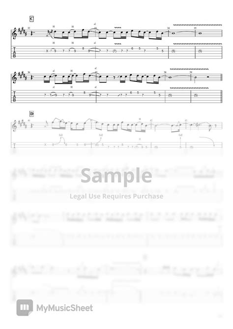 Guns N Roses November Rain Tab 1staff By Kfir Ochaion