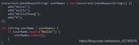 java中使用增强for循环遍历list remove或add元素出现异常的总结 csdn博客