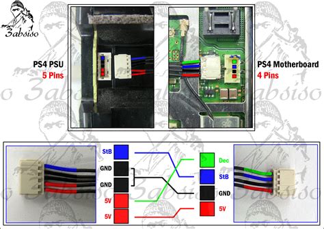Tutorial Convert PS4 4Pins To 5Pins PSU PSX Place