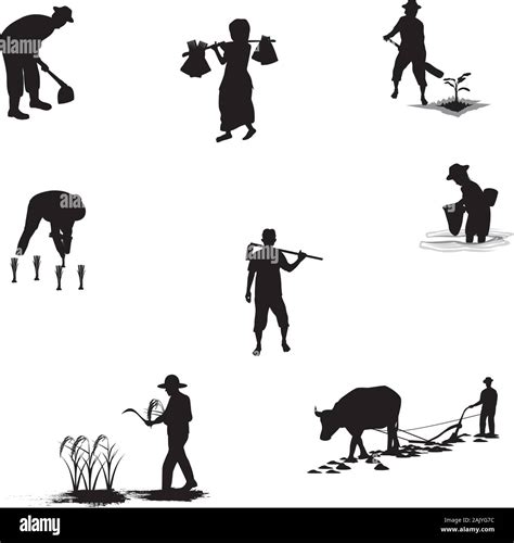 Farmer Silhouette