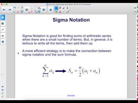 Precalc Sequences Arithmetic Series Pt Youtube