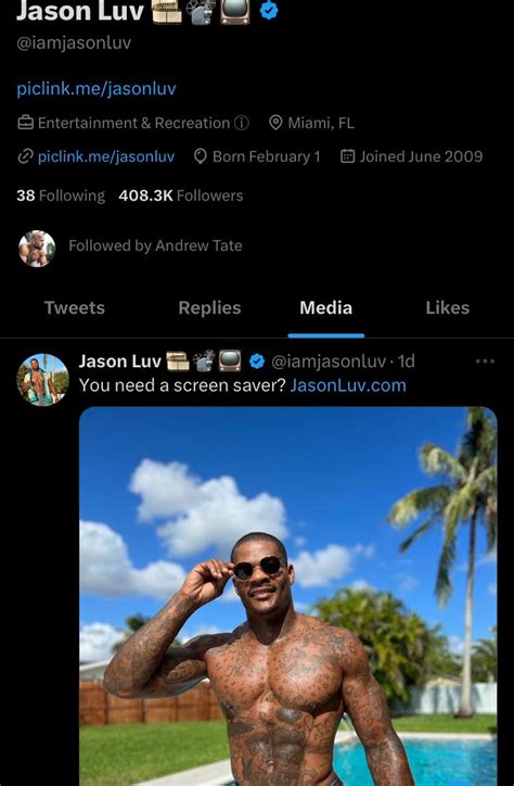Af Post On Twitter Former Onlyfans Manager Andrew Tate Cobratate Follows Black Pornstar