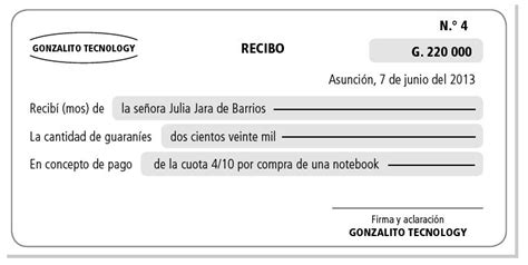Como Hacer Un Recibo De Dinero Recibo Recibo Modelo Imprimir Sobres