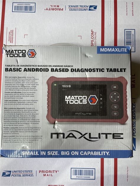 Matco Tools Mdmaxlite Basic Android Based Diagnostic Tablet For Sale