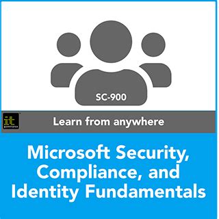 Microsoft Security Compliance And Identity Fundamentals Training