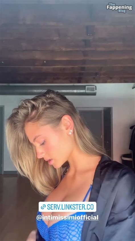 Leni Klum Shows Off Her Big Boobs In A See Through Bra Pics Video