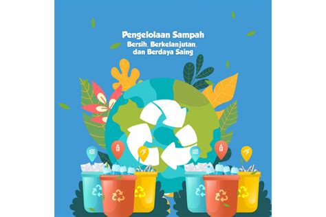 Pilihan Populer 5 Contoh Poster Pengelolaan Sampah Simple Pula Mudah
